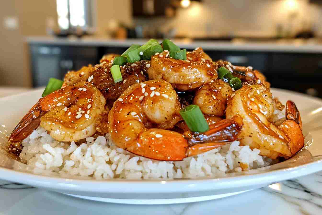 Easy Honey Garlic Shrimp Chicken (30-Min)